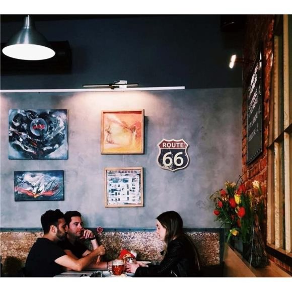 Wall Decor | Route 66 Signs Vintage Road Signs High Way Metal Tin Sign ...